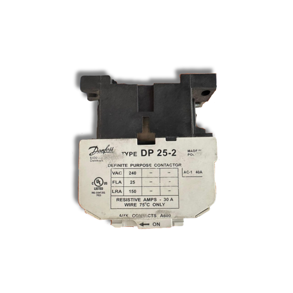 CONTACTOR DANFOsS 2 POLOS 25AMP 220V – REACSA