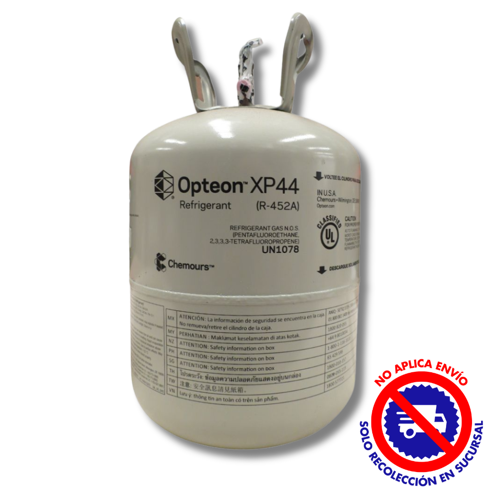 Refrigerante Opteon XP44 (R-452A) – REACSA