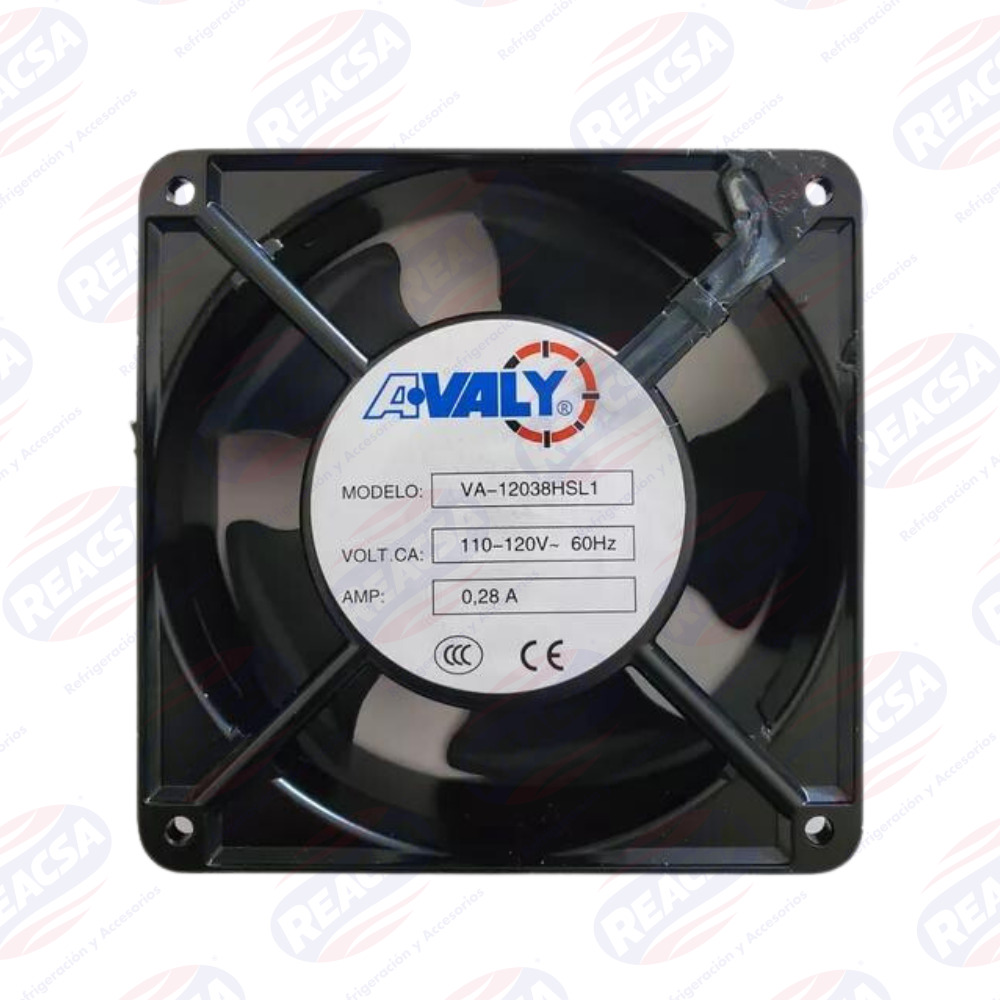 MOTOR VENTILADOR AVALY 110/120V 2700/3100 RPM – REACSA